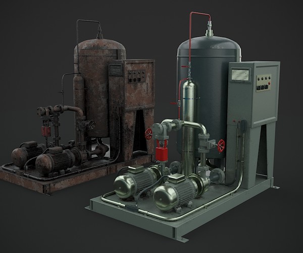 ArtStation - Machinery device | Game Assets