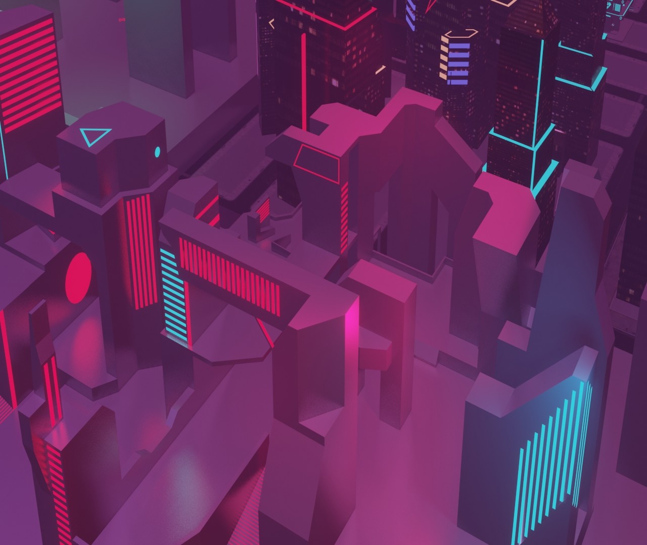 ArtStation - Neon City 1.0 | Resources