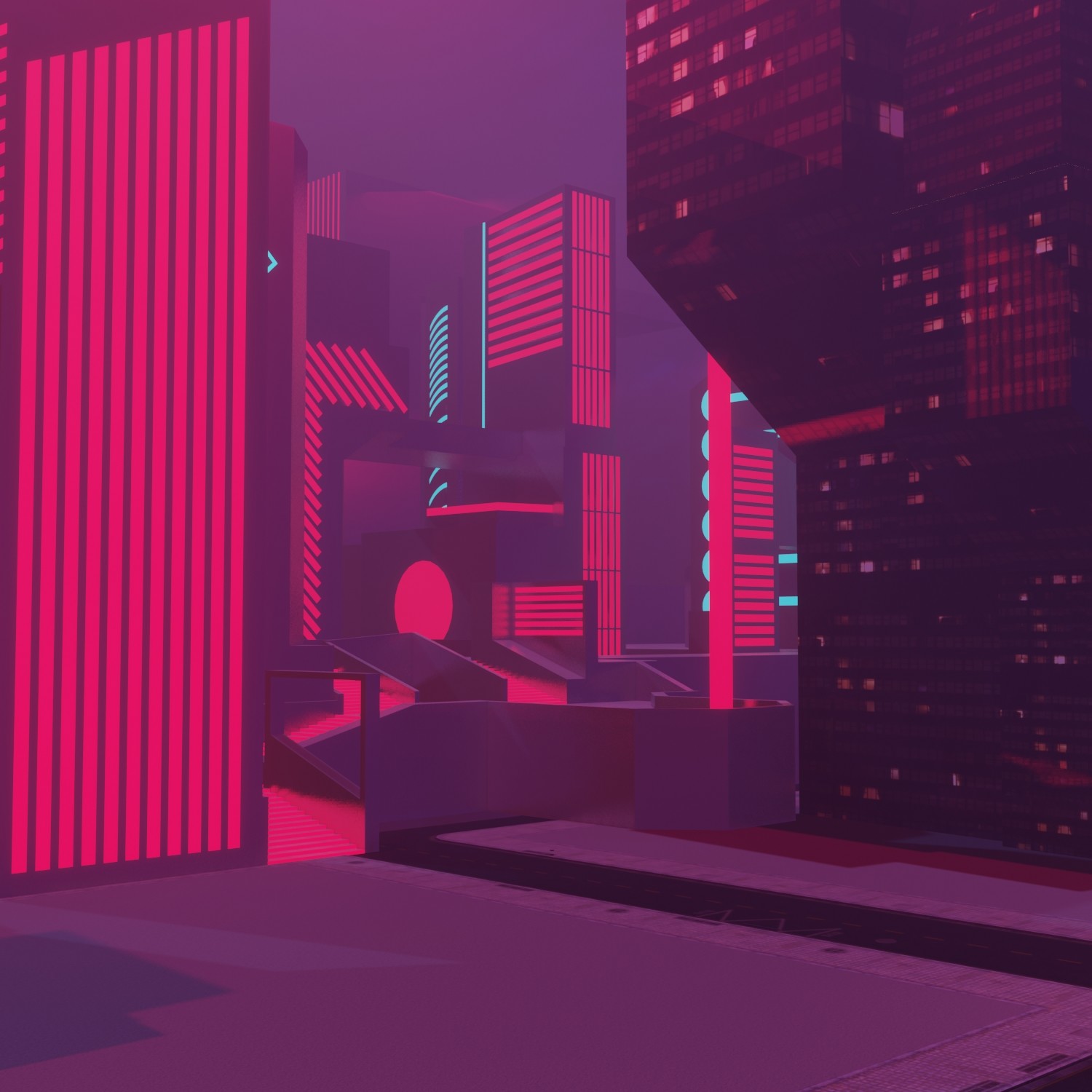 ArtStation - Neon City 1.0 | Resources