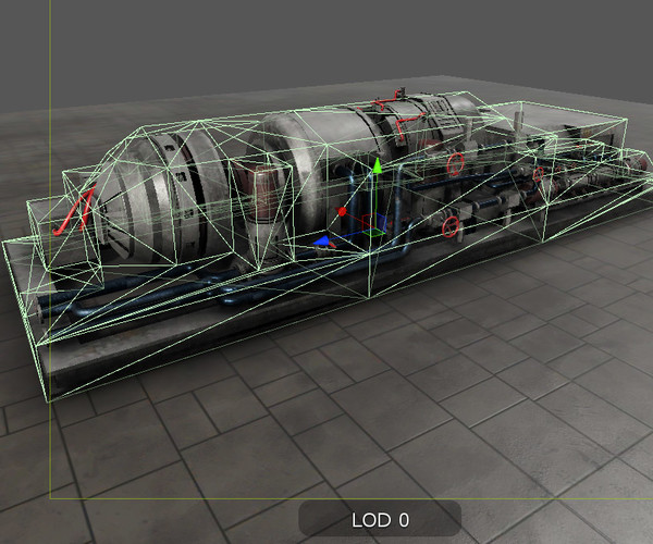 ArtStation - Machinery compartment devices pack for Unity | Game Assets
