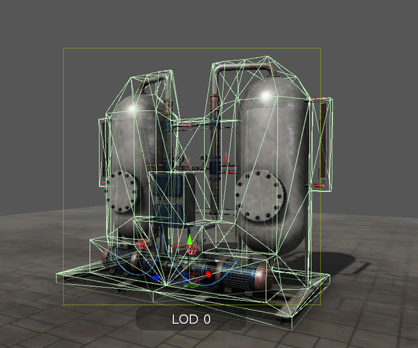 ArtStation - Machinery compartment devices pack for Unity | Game Assets