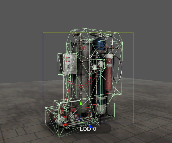 ArtStation - Machinery compartment devices pack for Unity | Game Assets