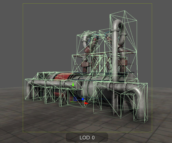 ArtStation - Machinery compartment devices pack for Unity | Game Assets