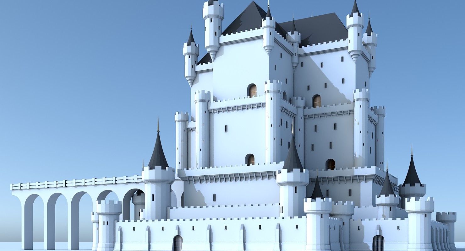 ArtStation - Fantasy Castle 005 | Resources
