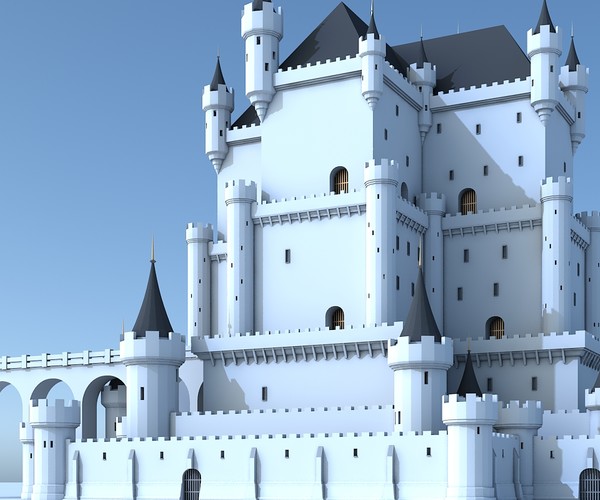 ArtStation - Fantasy Castle 005 | Resources