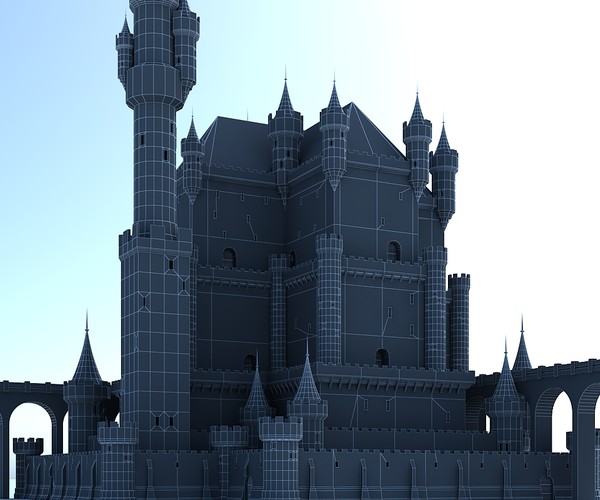 ArtStation - Fantasy Castle 005 | Resources