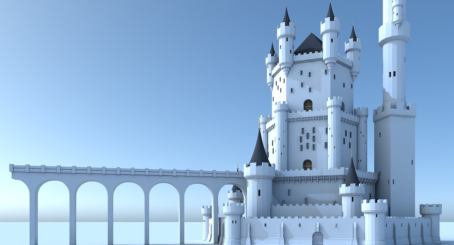 ArtStation - Fantasy Castle 006 | Resources