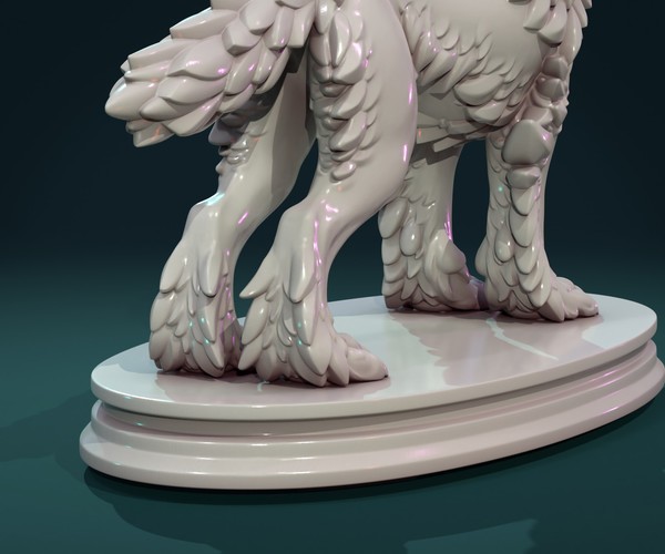 ArtStation - Wolf Sculpture | Resources