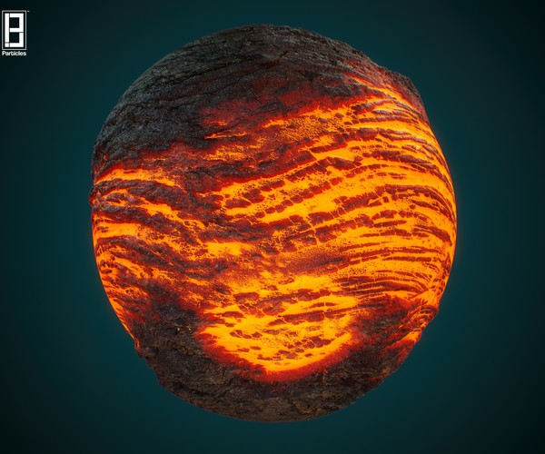 ArtStation - 4k PBR Texture Of Lava Lake | Resources