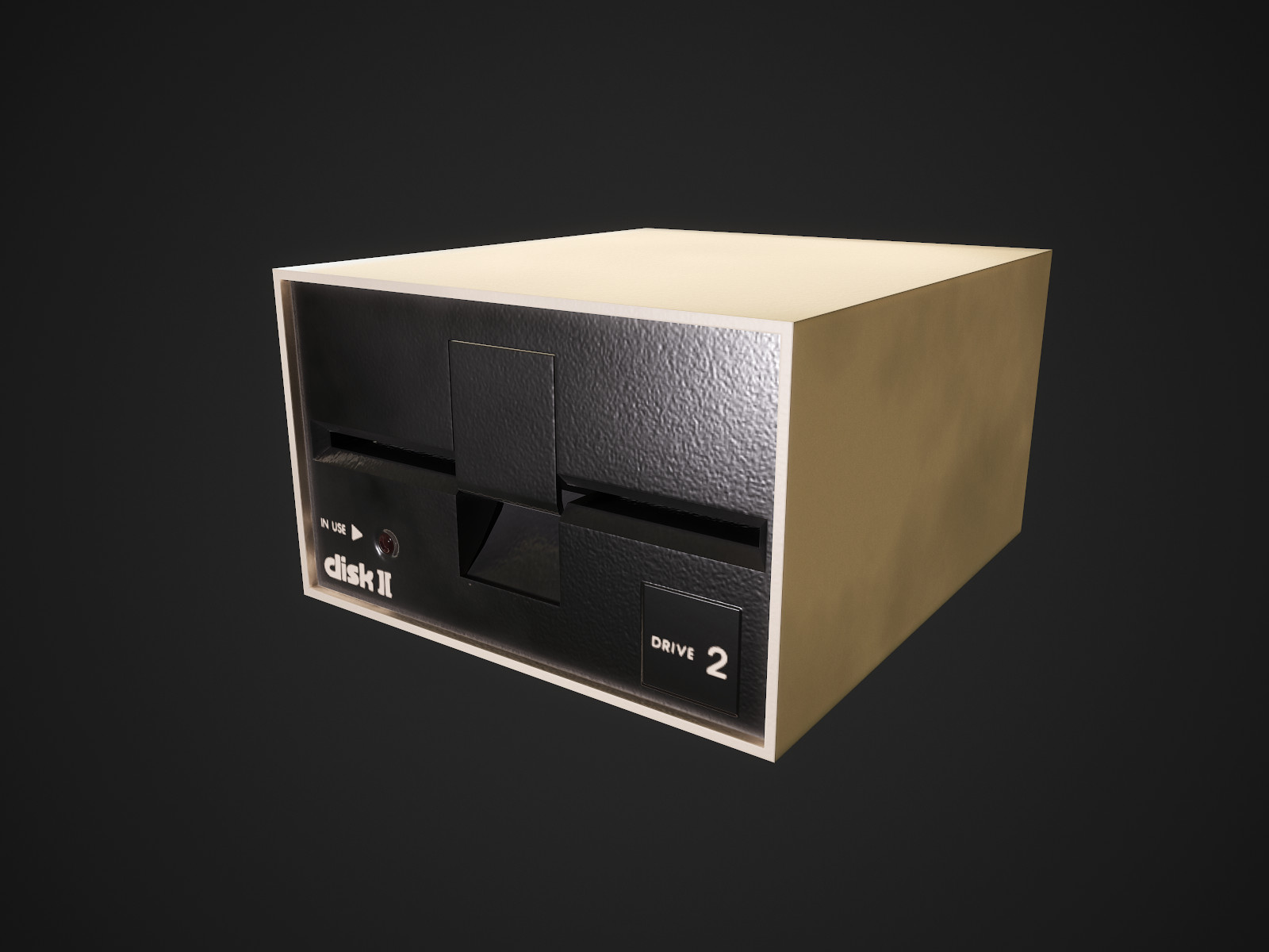 ArtStation - Apple II computer - PBR Game Ready model VR-AR Low-poly ...