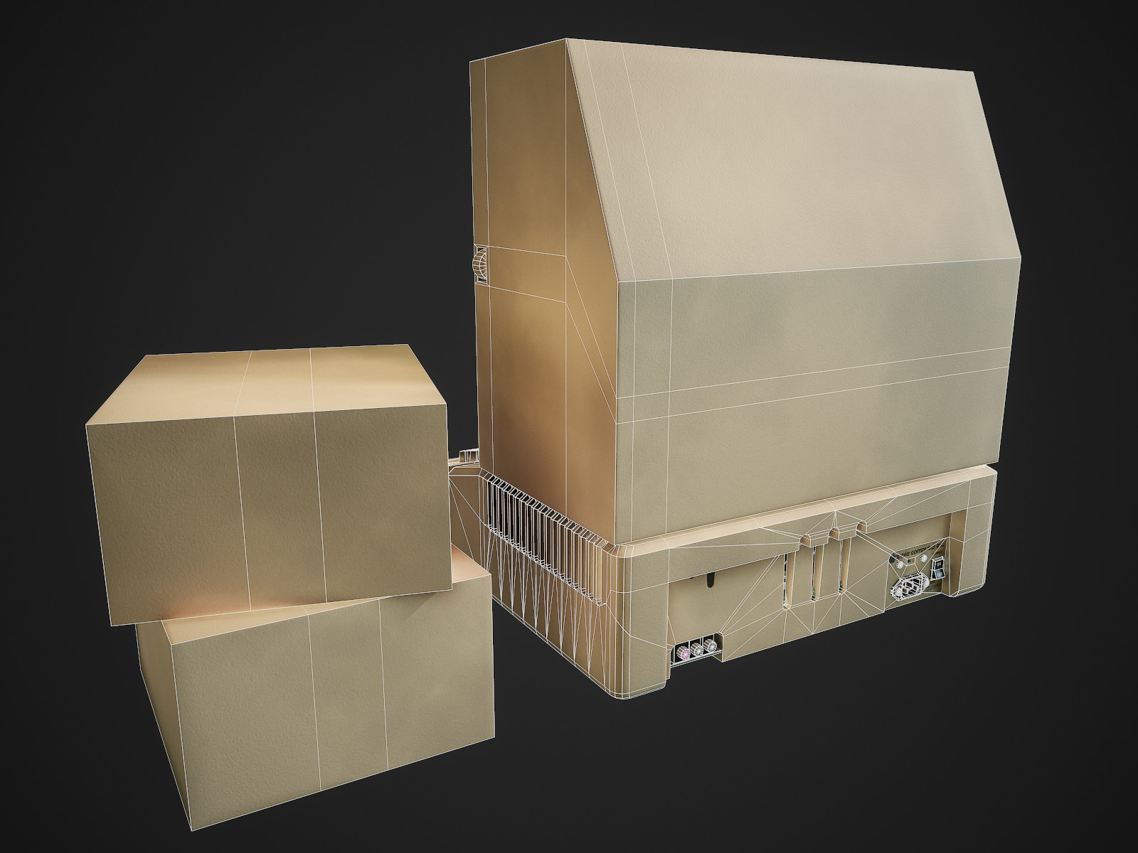 ArtStation - Apple II computer - PBR Game Ready model VR-AR Low-poly ...