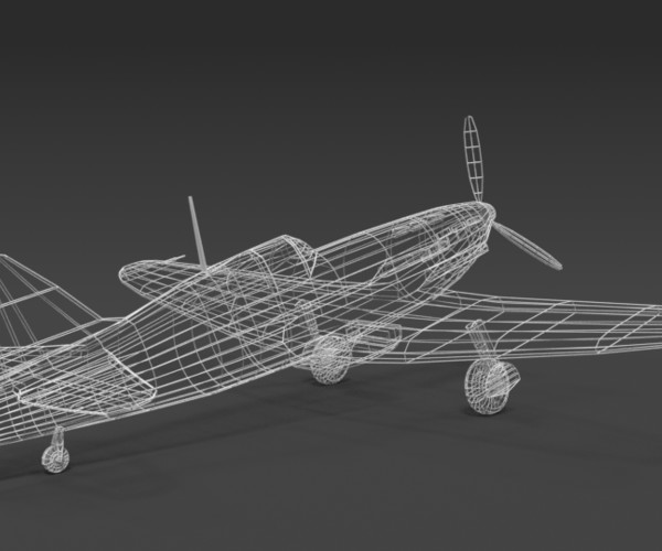 ArtStation - Low Poly Cartoon Dewoitine D520 WWII Airplane | Resources
