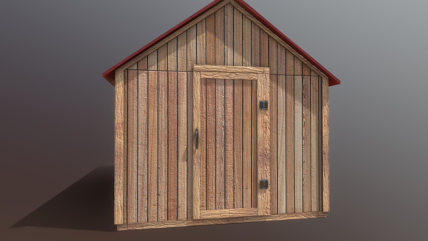 ArtStation - Game Ready Modular Shed | Game Assets