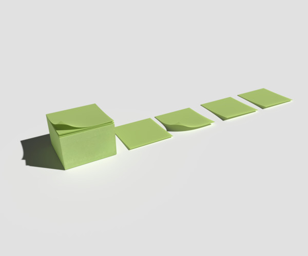 ArtStation - Sticky Notes | Game Assets