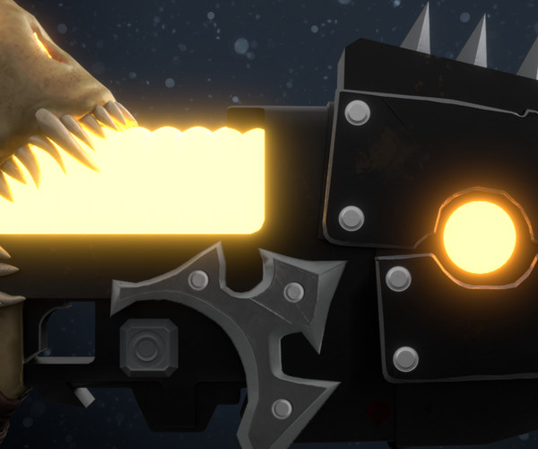 ArtStation - Reaper Plasma Gun | Game Assets