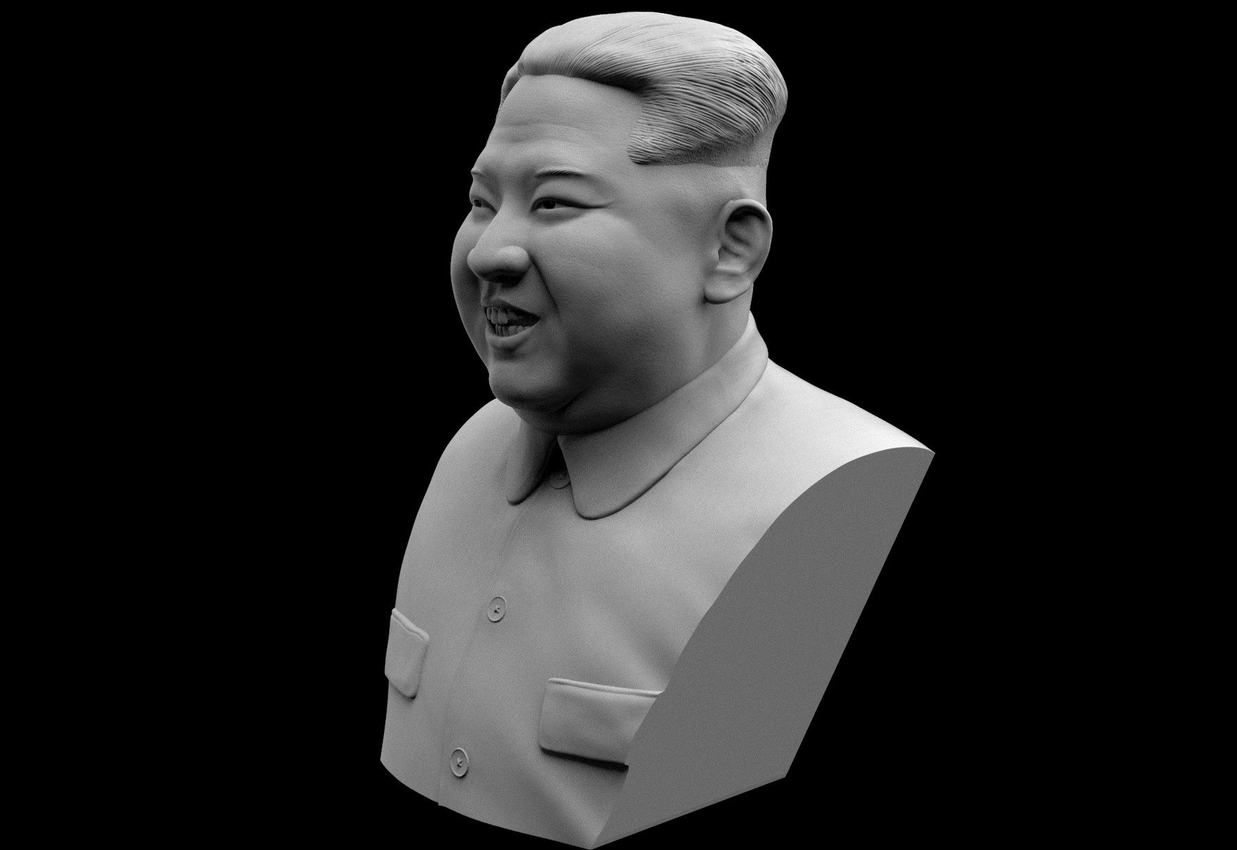 ArtStation - Kim Jong-Un 3d Print Model | Resources