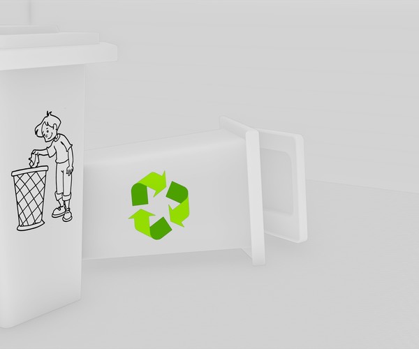 ArtStation - Dustbin Model | Resources