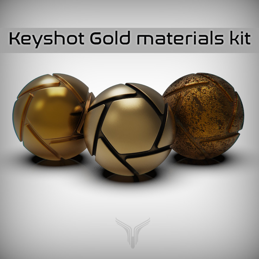 ArtStation - Gold material design | Tutorials