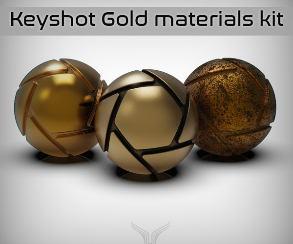 ArtStation - Gold material design | Tutorials