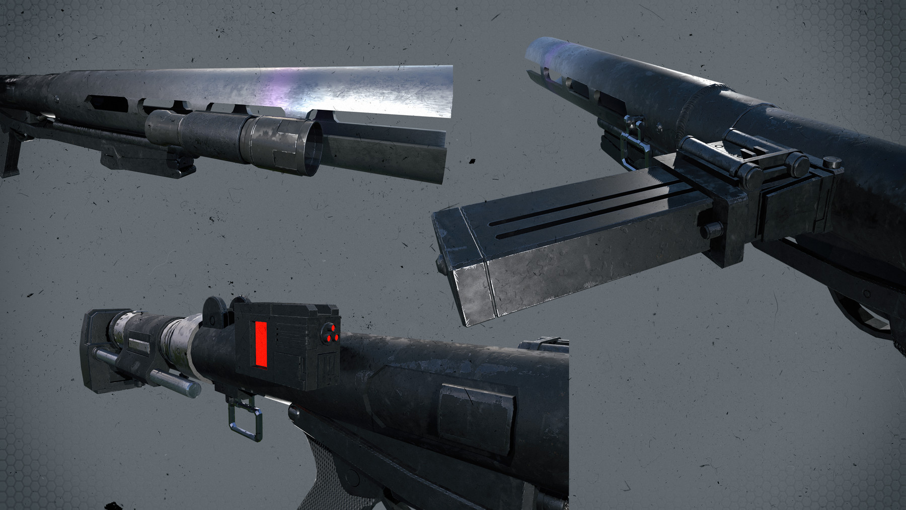 ArtStation - E-11D Blaster - Star Wars: Rogue One | Resources