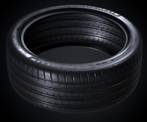 ArtStation - Low Poly 3D Tire, PBR Texture Set | Resources
