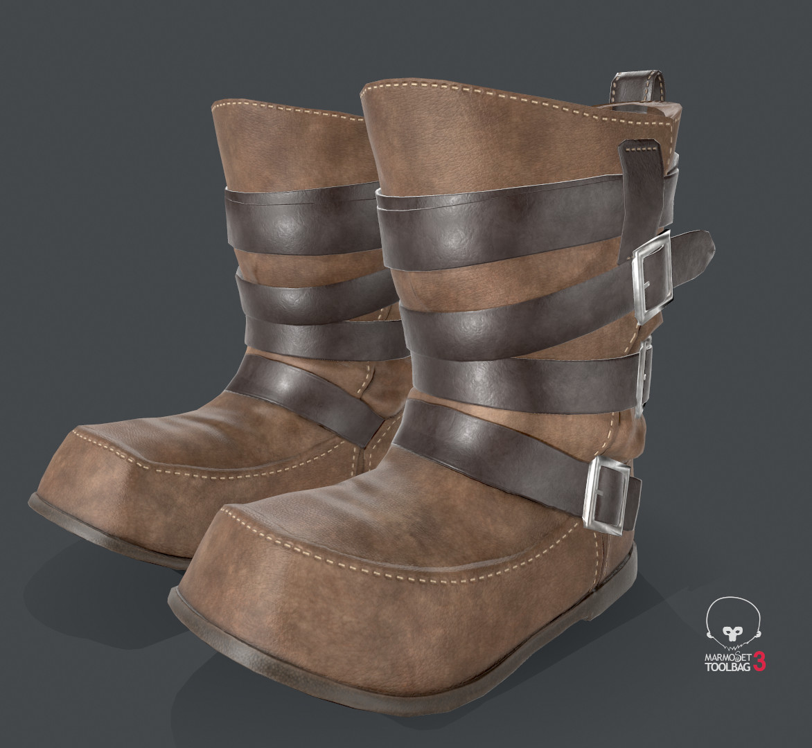 ArtStation - Boots Medieval | Resources
