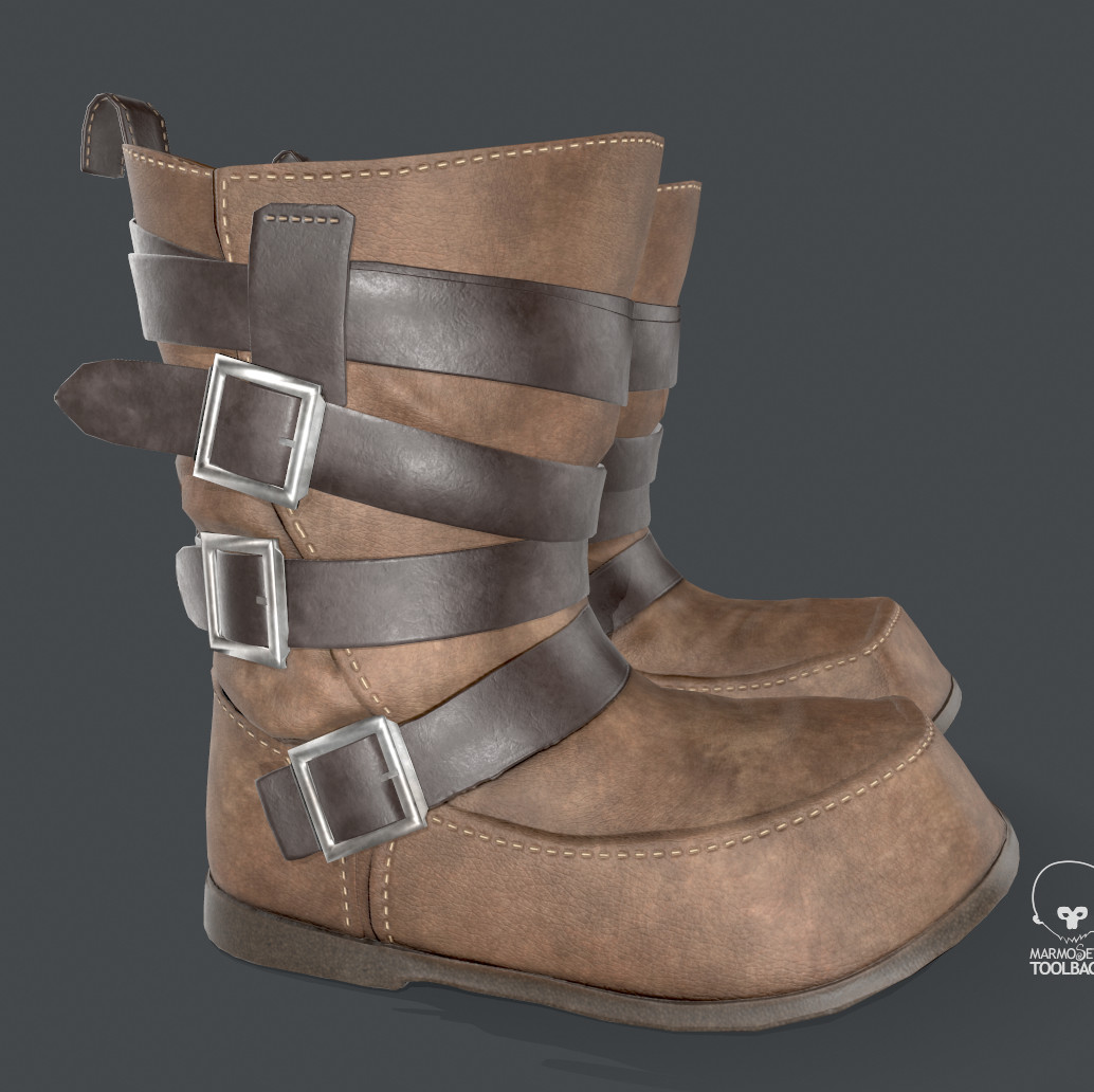 ArtStation - Boots Medieval | Resources