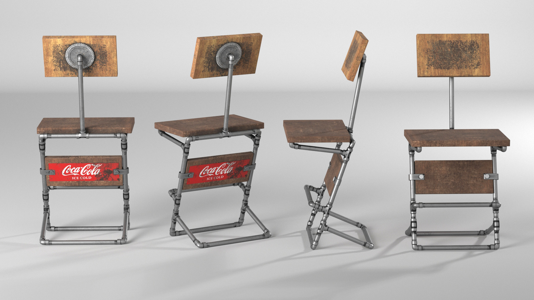 ArtStation - Steampunk Table Set | Resources