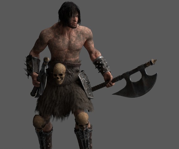 ArtStation - Barbarian | Game Assets