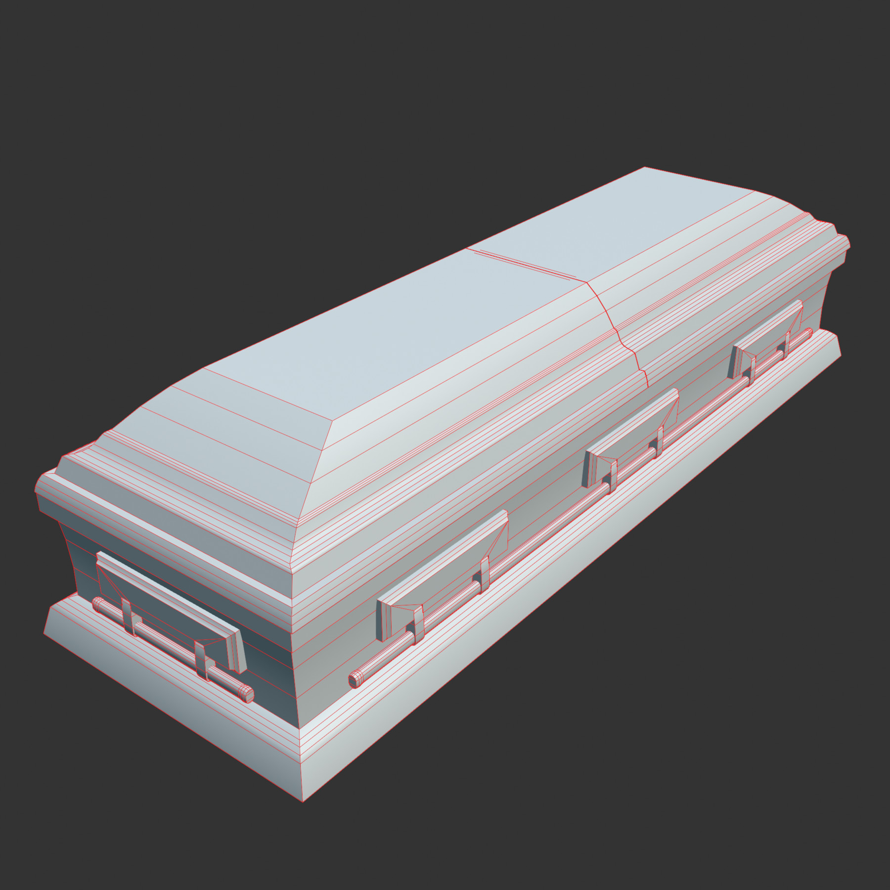 ArtStation - Wooden Casket Oak | Game Assets