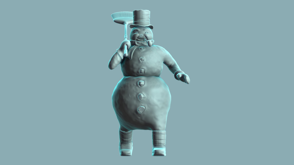 ArtStation - Frosty The Snowman | Game Assets
