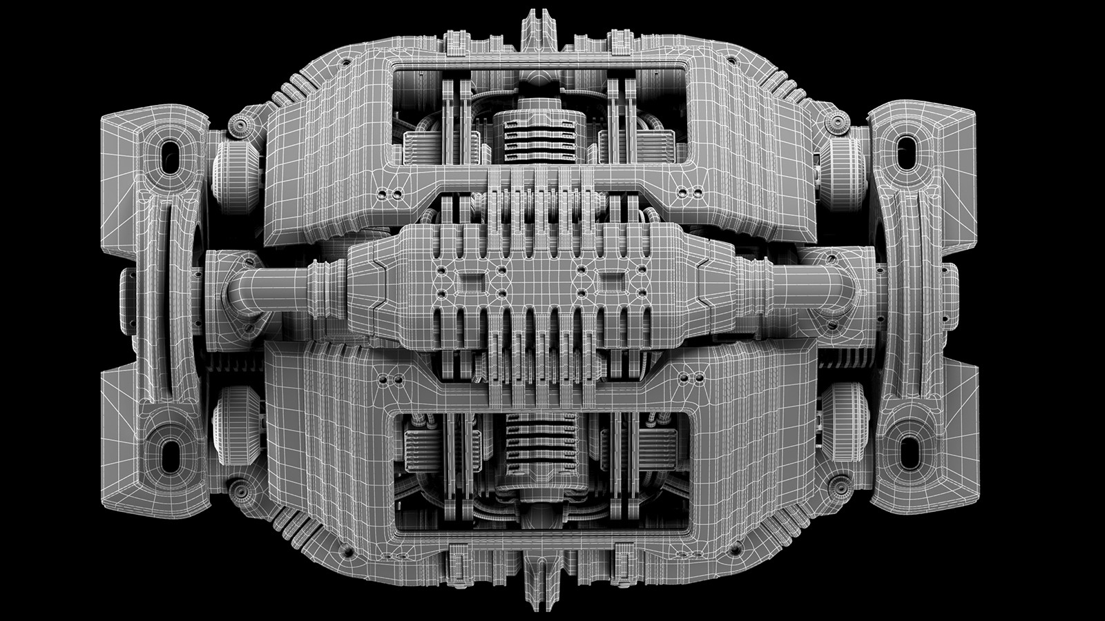 ArtStation - Sci Fi Generator Kitbash Element 3D model | Resources