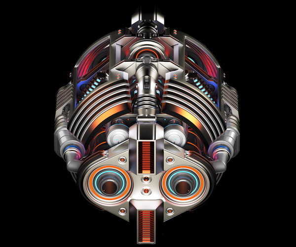 ArtStation - Sci Fi Generator Kitbash Element 3D model | Resources