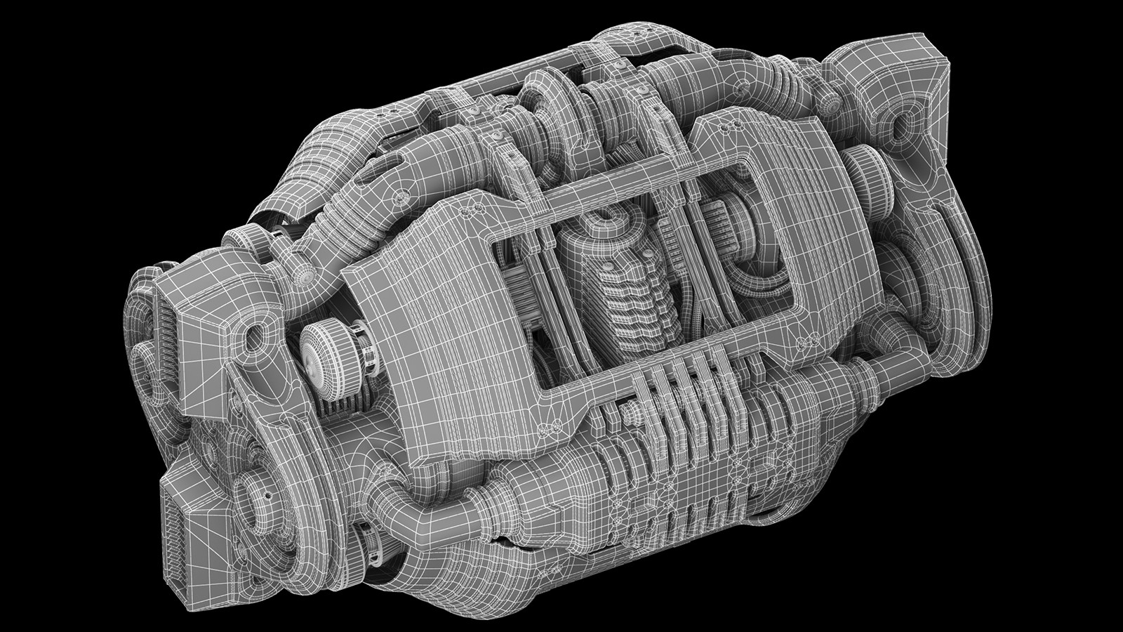 ArtStation - Sci Fi Generator Kitbash Element 3D model | Resources