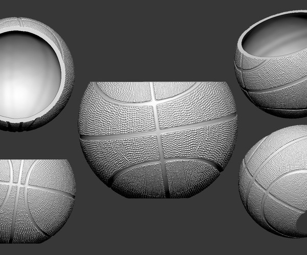 ArtStation - BasketBall Vase Plant | Resources