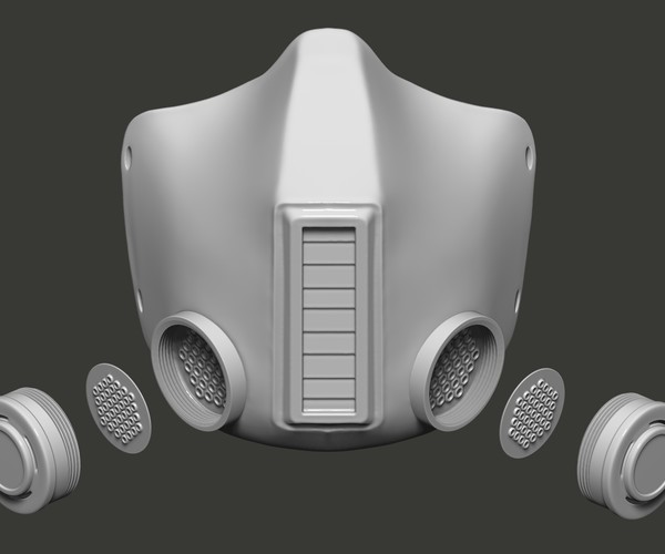 ArtStation - Mask 3D Printing model | Resources