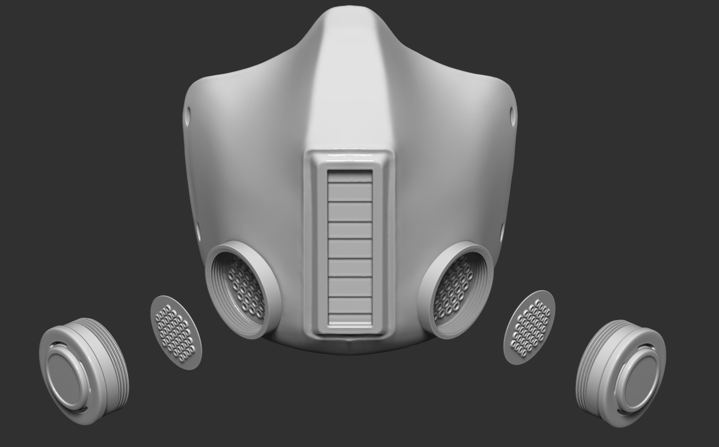 ArtStation - Mask 3D Printing model | Resources