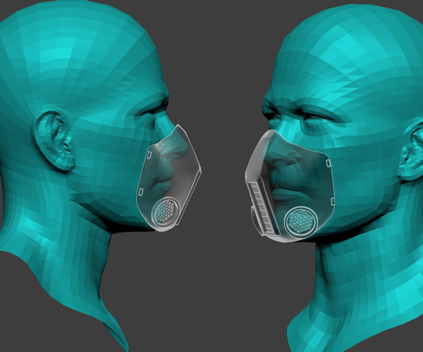 ArtStation - Mask 3D Printing model | Resources