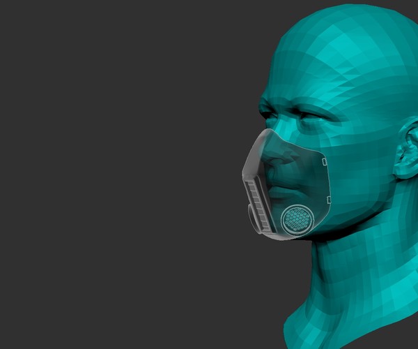 ArtStation - Mask 3D Printing model | Resources