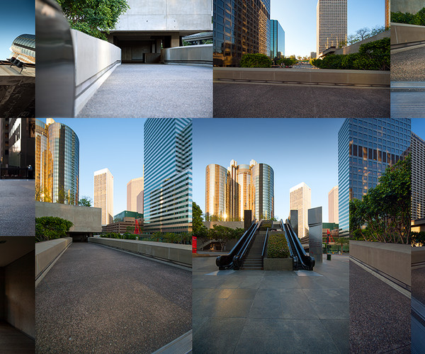 ArtStation - Cityscape HDRi Pano 011 + 25 backplates | Resources