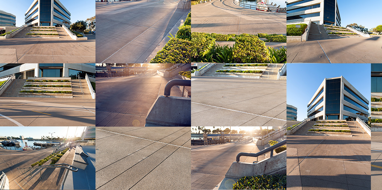 ArtStation - Cityscape HDRi Pano 020 + 18 backplates | Resources