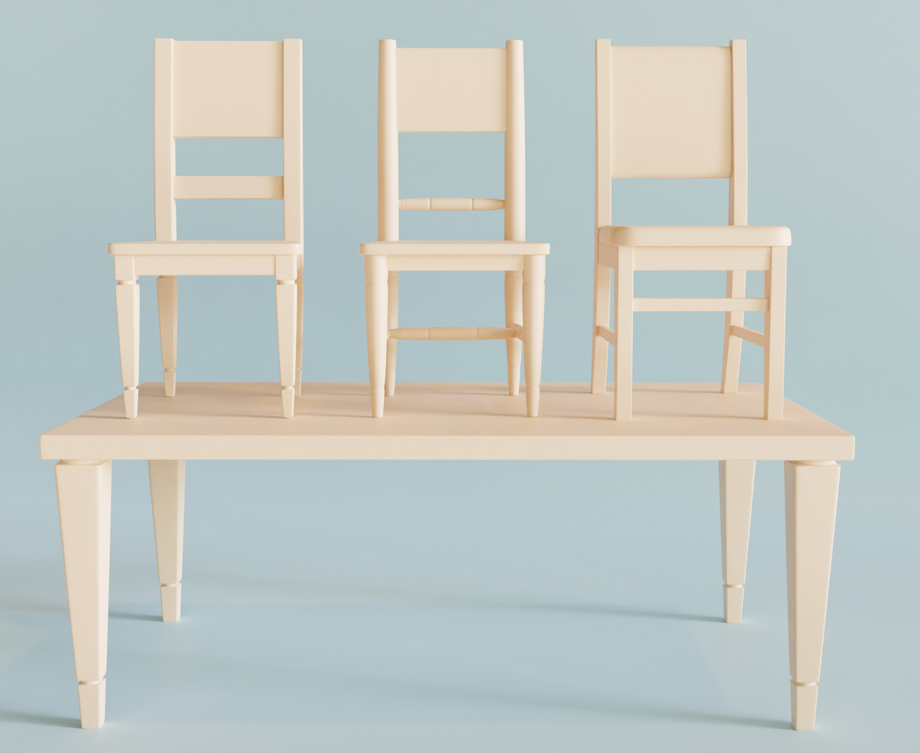 ArtStation - Tables and Chairs | Resources
