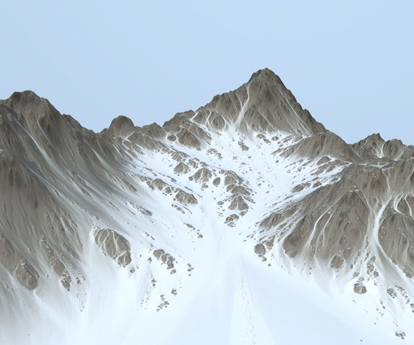 ArtStation - Snow Mountain | Game Assets