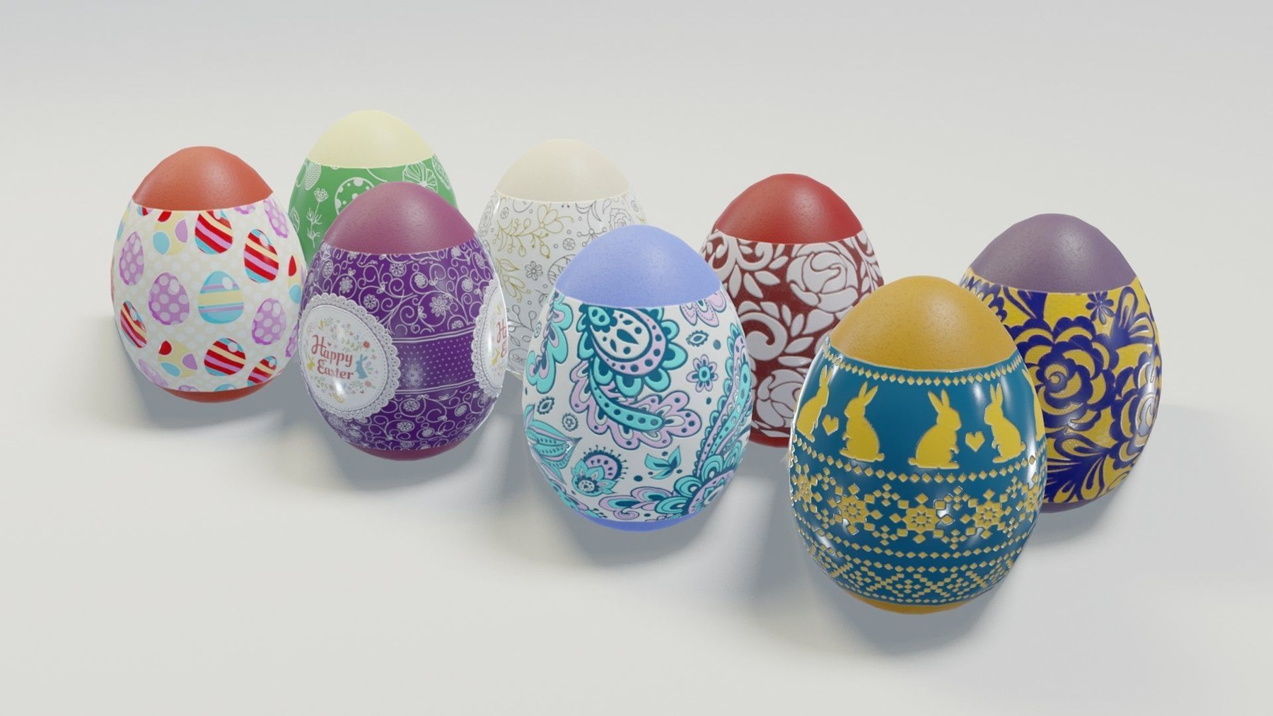 ArtStation - Easter 3D Model | Game Assets