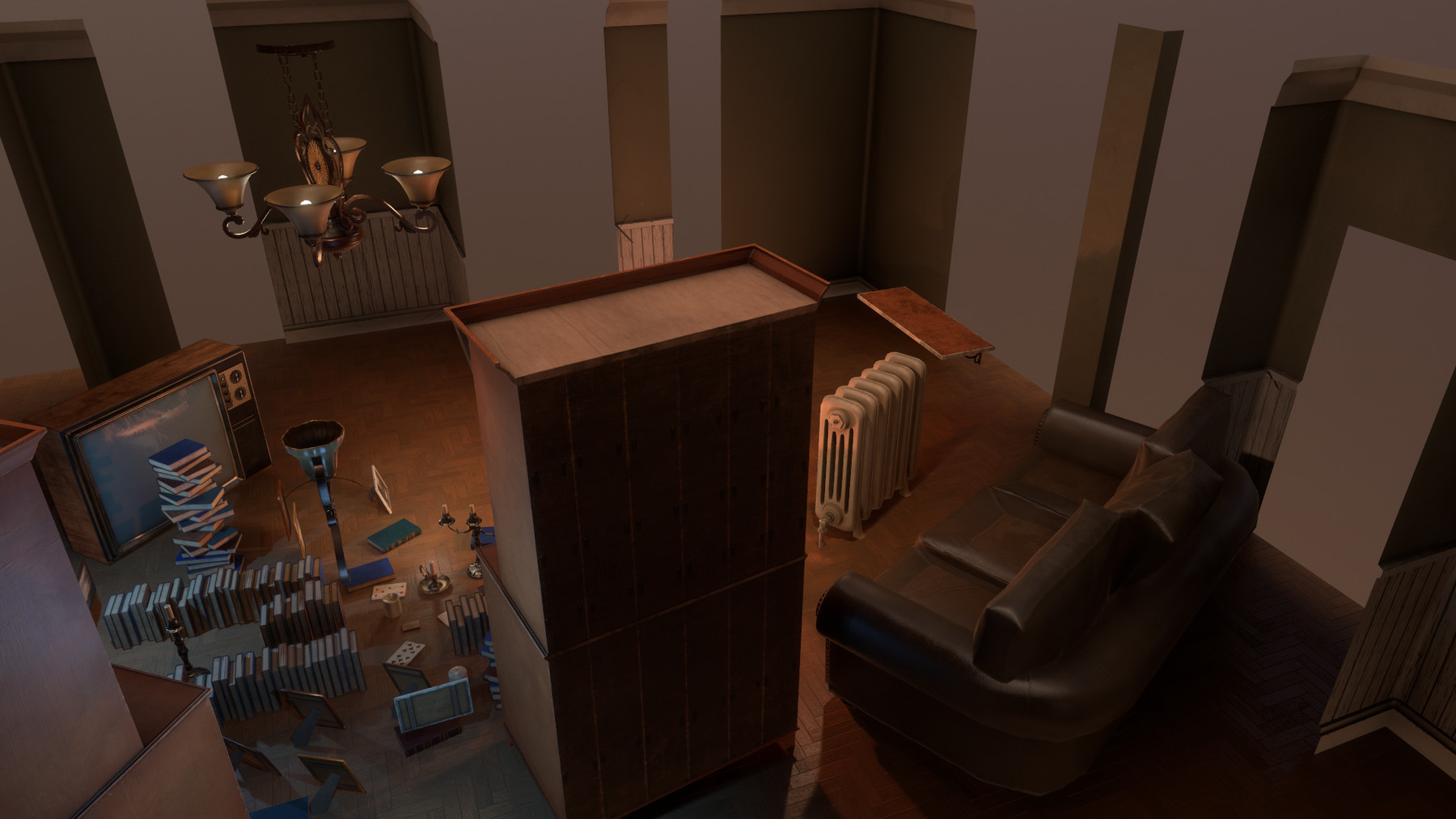 ArtStation - Living Room Pack - PBR Models | Game Assets