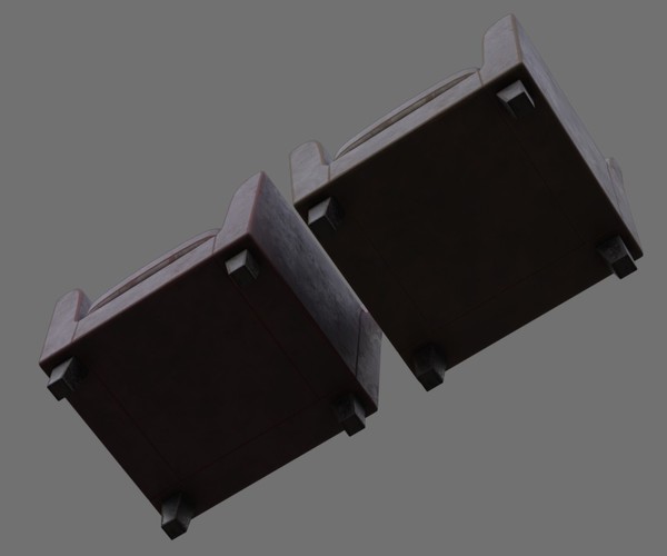 ArtStation - Chair 2C | Game Assets