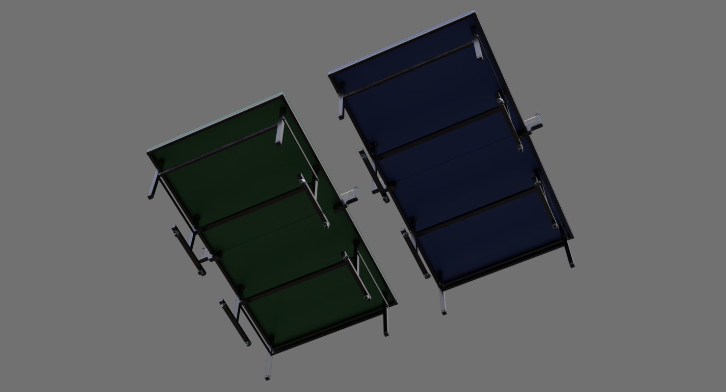 ArtStation - Ping Pong Table 2A | Game Assets