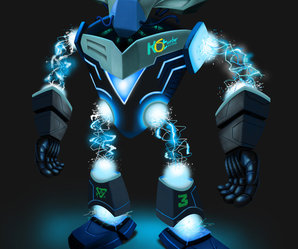 ArtStation - Eletric Robot | Artworks