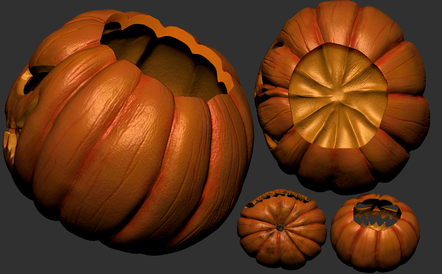 ArtStation - Pumpkin Halloween | Resources
