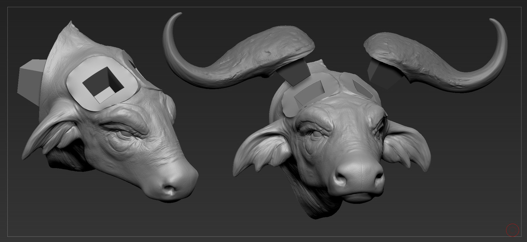 ArtStation - Buffalo | Resources